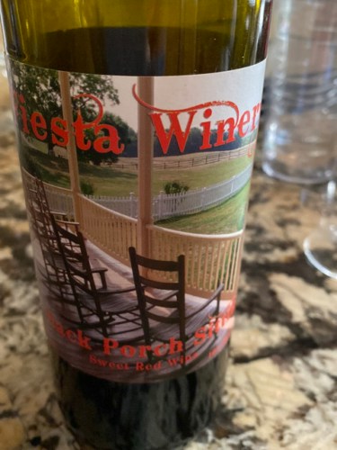 Fiesta Winery Back Porch Sittin Sweet Red | Vivino English