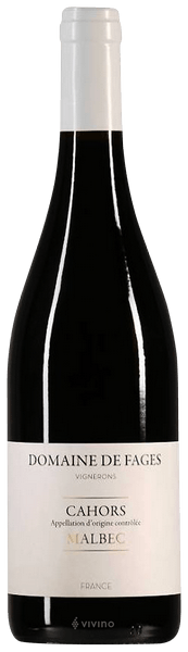 Domaine de Fages Cahors Malbec | Vivino English