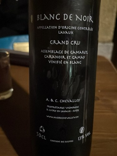 Andre Chevalley Blanc de Noir | Vivino US