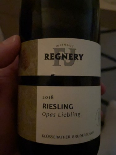 Regnery Opas Liebling Riesling | Vivino Australia
