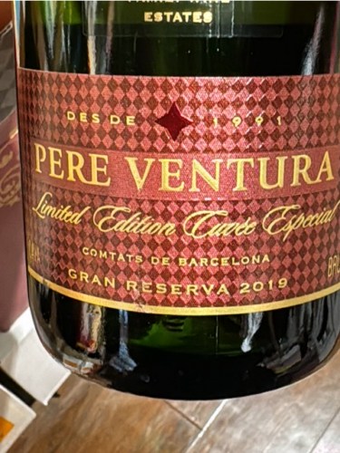 Pere Ventura Cavas Cava Limited Edition Cuvée Especial Gran Reserva ...