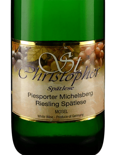 St. Christopher Piesporter Michelsberg Riesling Spätlese | Vivino Canada