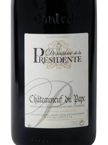 Le Domaine de la Presidente Châteauneuf-du-Pape Rouge | Vivino US