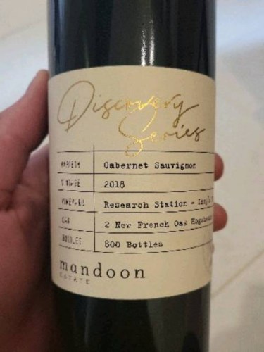 Mandoon Discovery Series Cabernet Sauvignon |Vivino Hong Kong
