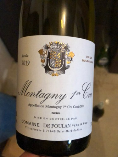 Domaine de Foulan Père et Fils Montagny 1er Cru | Vivino US