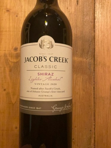 Jacob's Creek Classic Lighter Alcohol Shiraz | Vivino US