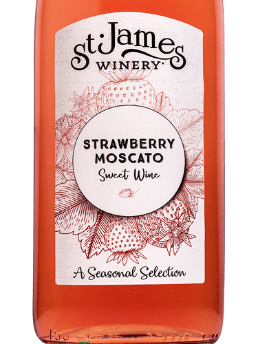 St. James Strawberry Moscato Sweet | Vivino US