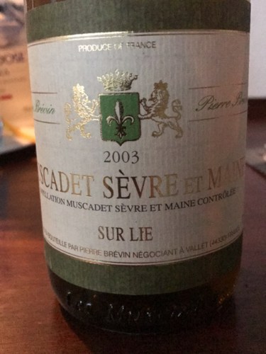 Pierre Brevin Muscadet-Sèvre et Maine Sur Lie | Vivino US