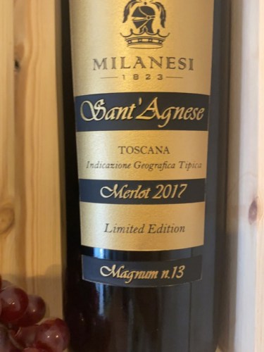 Milanesi Sant' Agnese Merlot | Vivino US