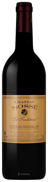 Château Mossé Le Tradition Côtes du Roussillon | Vivino US