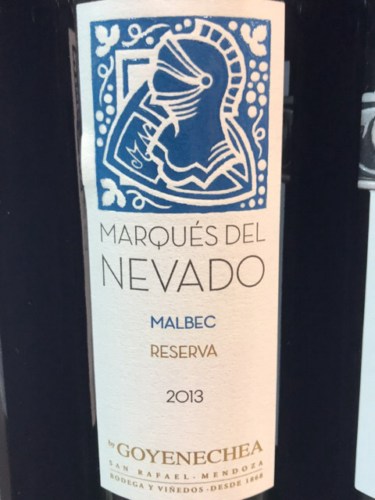 Goyenechea Marques del Nevado Reserva Malbec | Vivino US