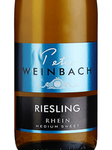 Peter Weinbach Riesling Medium Sweet | Vivino