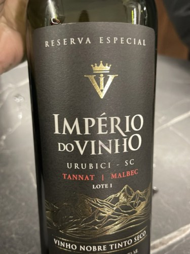Imperio Do Vinho Reserva Especial Lote 1 Tannat - Malbec | Vivino US