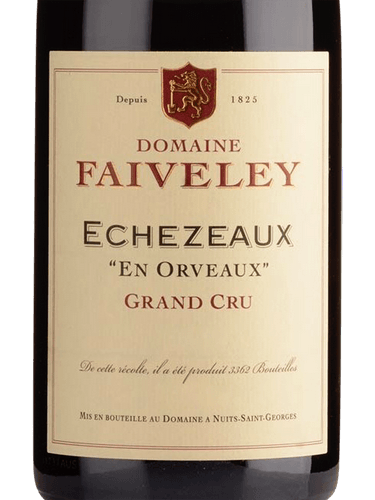 Domaine Faiveley Échezeaux Grand Cru 'En Orveaux' | Vivino US