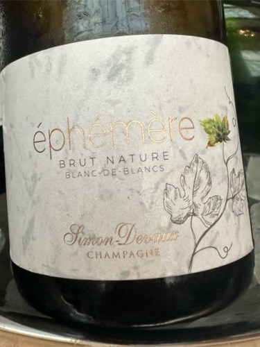 Simon Devaux Éphémère Blanc de Blancs Brut Nature Champagne | Vivino US