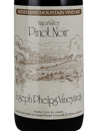 Joseph Phelps Vineyards Heinemann Mountain Vineyard Pinot Noir | Vivino US
