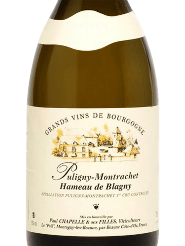 2019 Paul Chapelle Puligny-Montrachet 1er Cru 'Hameau de Blagny ...