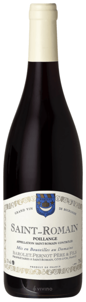 Barolet Pernot Père & Fils Saint-Romain Poillange Rouge | Vivino US