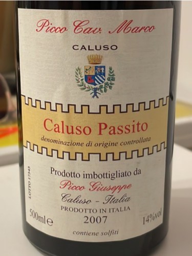 Picco Marco Caluso Passito | Vivino US