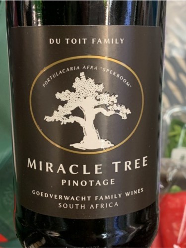 Du Toit Family Miracle Tree Pinotage | Vivino US