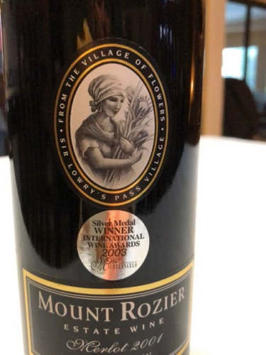 Mount Rozier Estate Merlot | Vivino US
