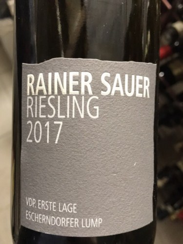Rainer Sauer Riesling VDP. Erste Lage Escherndorfer Lump | Vivino Deutschland