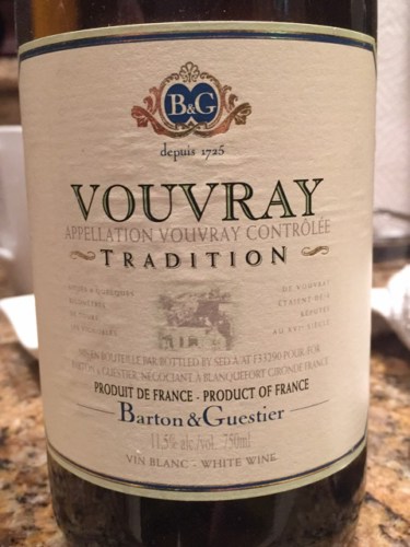 Barton & Guestier Tradition Vouvray | Vivino English