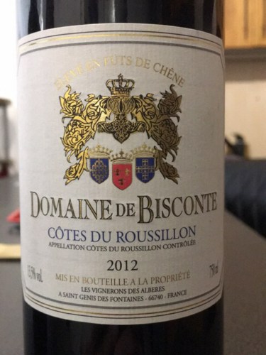 2012 Domaine de Bisconte Côtes du Roussillon | Vivino Français