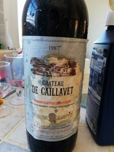 1987 Château de Caillavet Premières Côtes de Bordeaux | Vivino US
