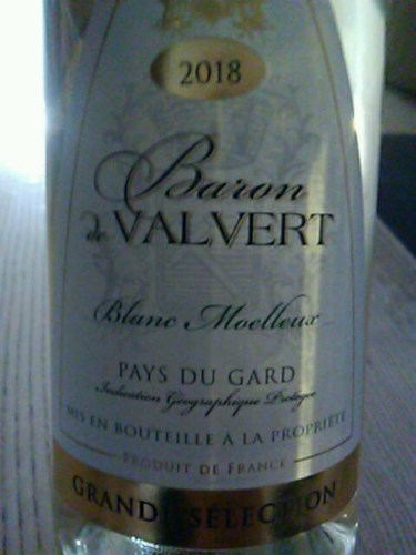 Baron de Valvert Grande Sélection Blanc Moelleux | Vivino US