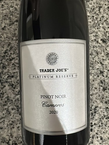 Trader Joe's Platinum Reserve Pinot Noir | Vivino