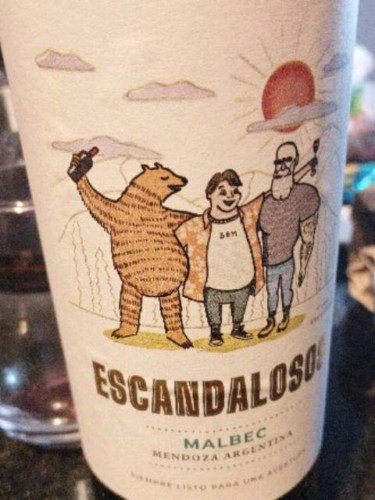 Fishing Wine SAS Escandalosos Malbec | Vivino US