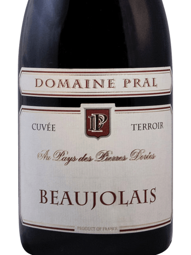 Domaine Pral Cuvée Terroir Beaujolais | Vivino English