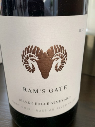 Ram's Gate Silver Eagle Vineyard Pinot Noir |Vivino Hong Kong