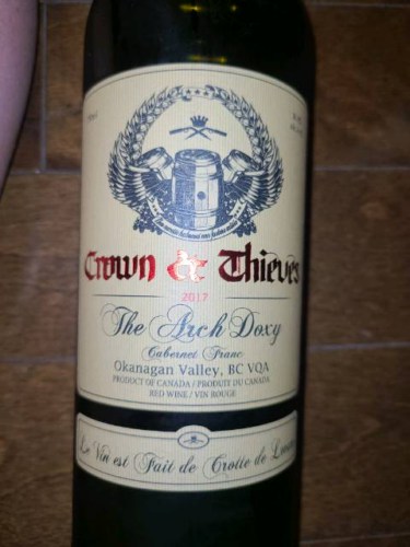 The Hatch Crown + Thieves The Arch Doxy Cabernet Franc | Vivino Canada
