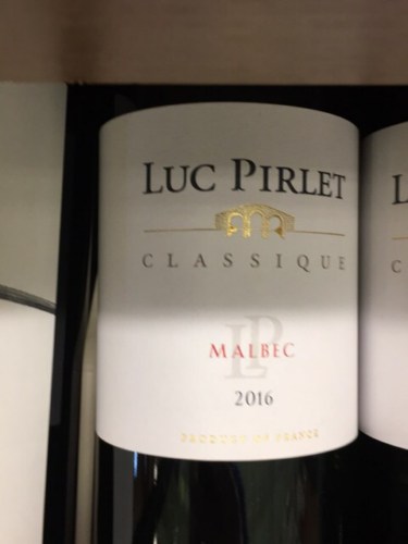 Luc Pirlet Classique Malbec Vivino Us