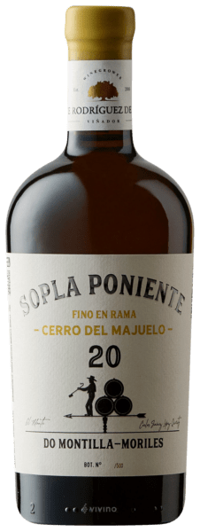 N.V. Pepe Rodríguez de Vera Sopla Poniente - Fino Cerro del Majuelo ...