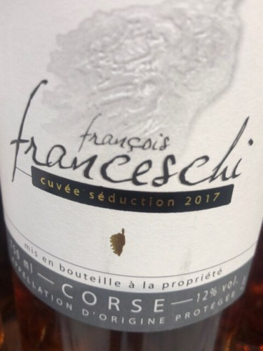 2017 Reflets de France François Franceschi Cuvée Séduction Corse Rosé ...