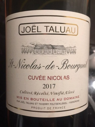 Joel Taluau Cuvée Nicolas Saint-Nicolas-de-Bourgueil | Vivino Australia