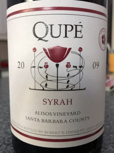 Qupé Syrah Alisos Vineyard | Vivino US