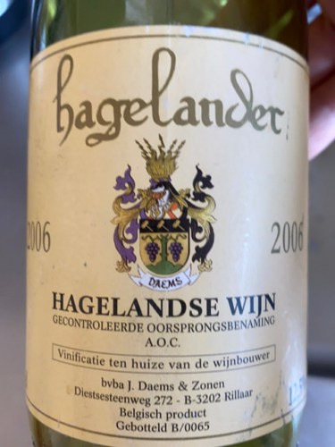 Hagelander Hagelandse Wijn Blanc | Vivino US