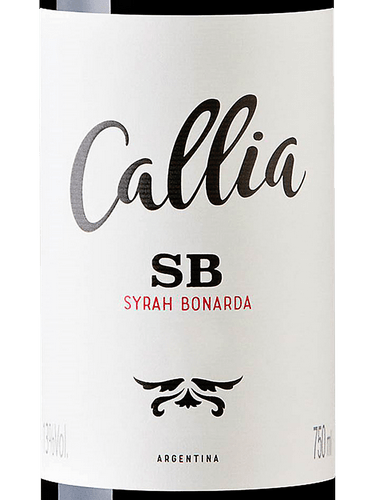 Callia SB Syrah - Bonarda | Vivino US