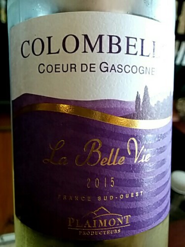 2015 Plaimont Colombelle La Belle Vie Blanc | Vivino US