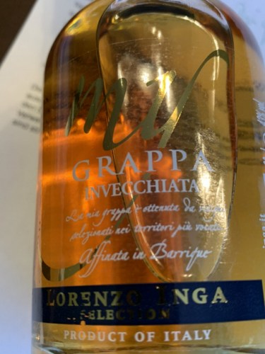 N.V. Lorenzo Inga Selection My Grappa Invecchiata | Vivino US