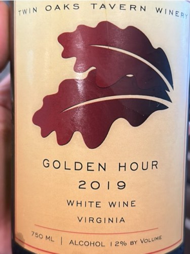 Twin Oaks Tavern Winery Golden Hour White | Vivino US