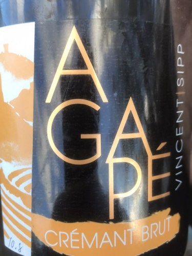 Agape Vincent Sipp Crémant Brut | Vivino US