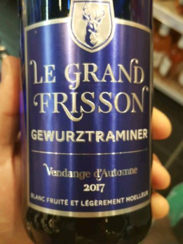 Le Grand Frisson Gewürztraminer Vendange d'Automne | Vivino Nederland