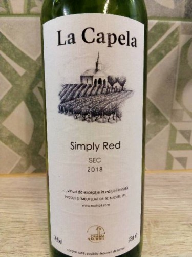 Nachbil La Capela Simply Red Sec | Vivino US
