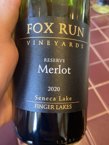 Fox Run Vineyards Reserve Merlot | Vivino English