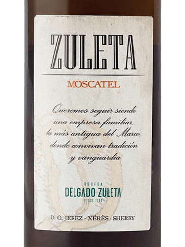 N.V. Delgado Zuleta Zuleta Moscatel | Vivino US